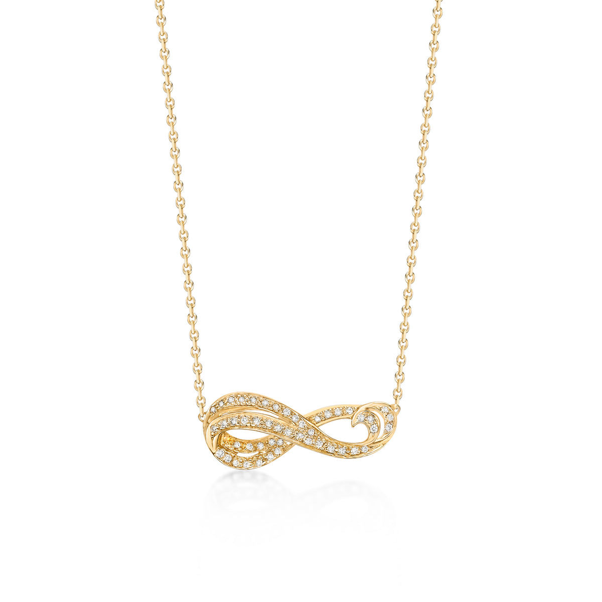 Desaray - infinity diamond pendant – Vivaz Limited